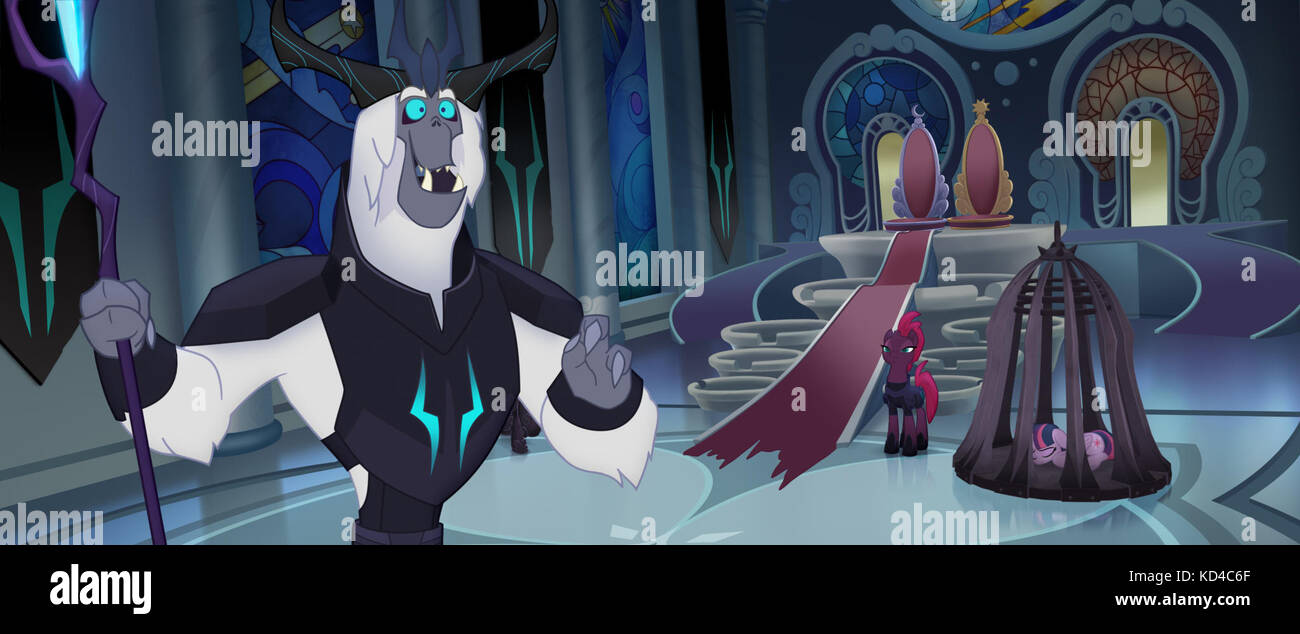 MY LITTLE PONY: THE MOVIE, from left: The Storm King (voice: Liev ...