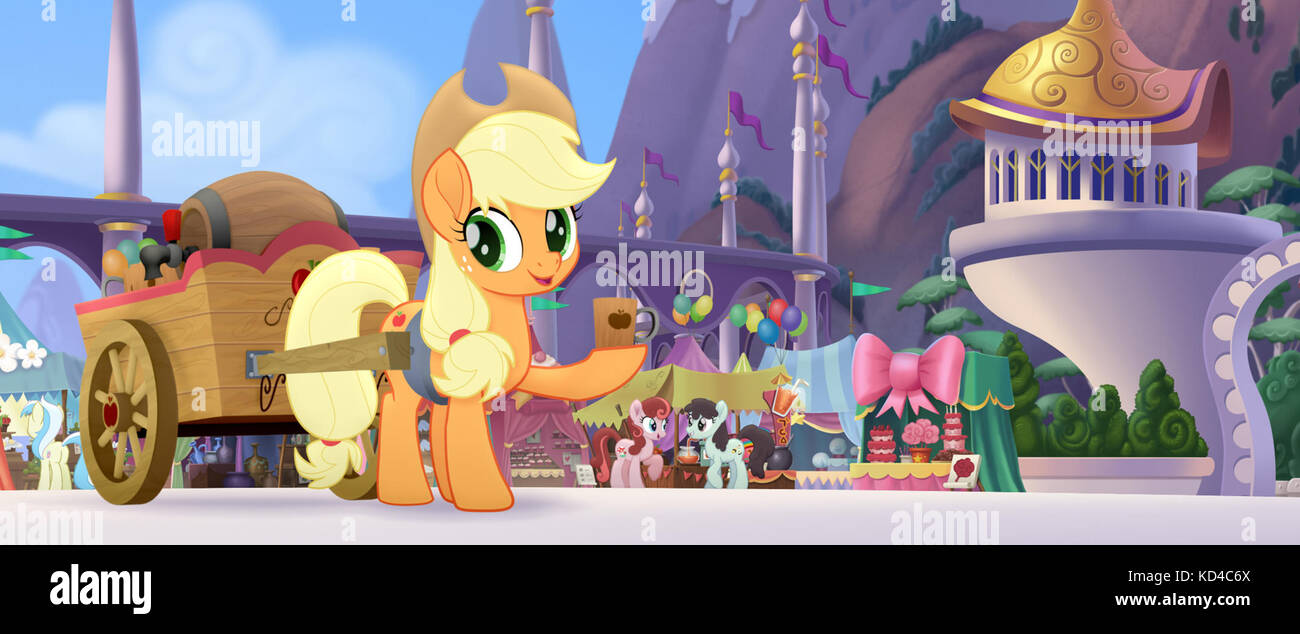MY LITTLE PONY: THE MOVIE, Applejack (voice: Ashleigh Ball), 2017 ...