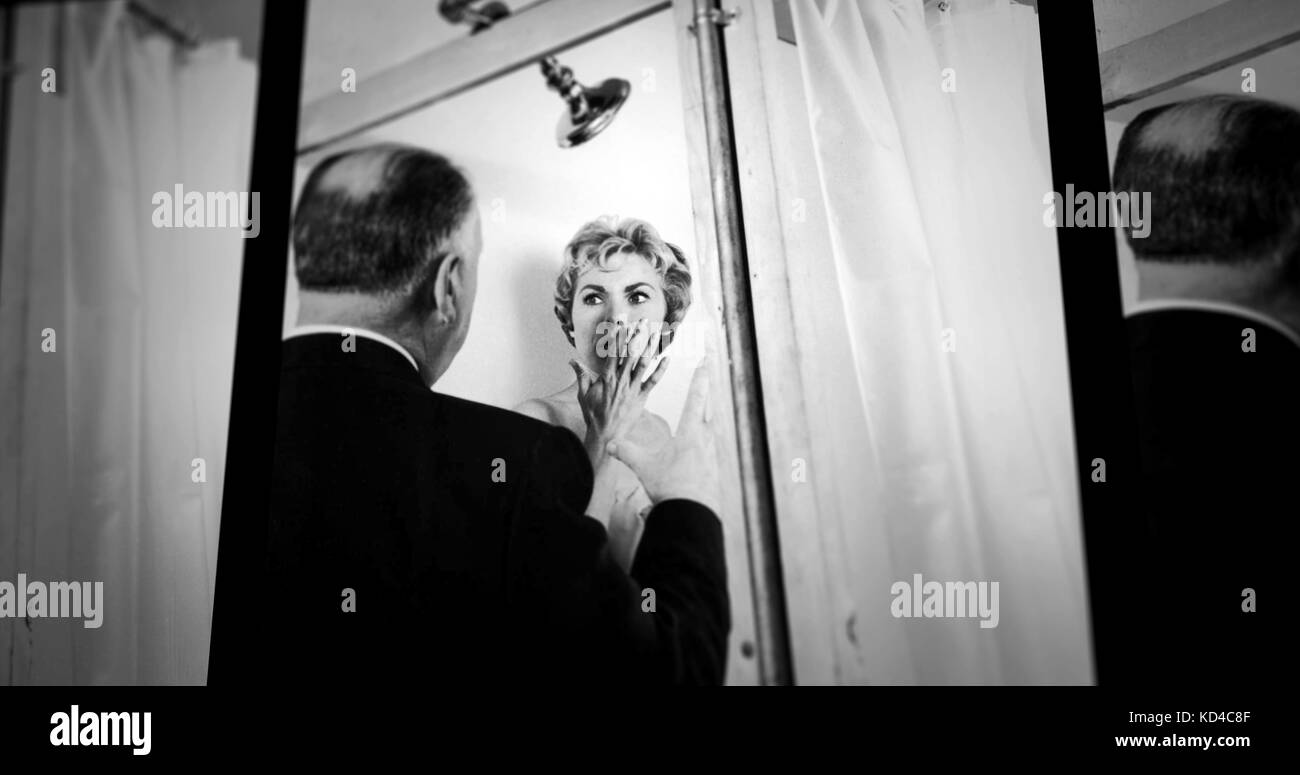78/52, from left, Alfred Hitchcock, Janet Leigh, filming PSYCHO, 2017 ...