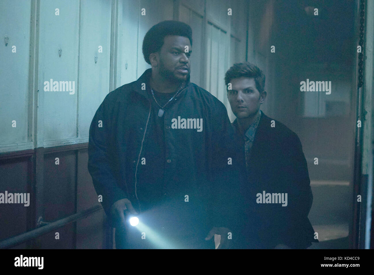 GHOSTED, l-r: Craig Robinson, Adam Scott in 'Pilot' (Season 1, Episode ...