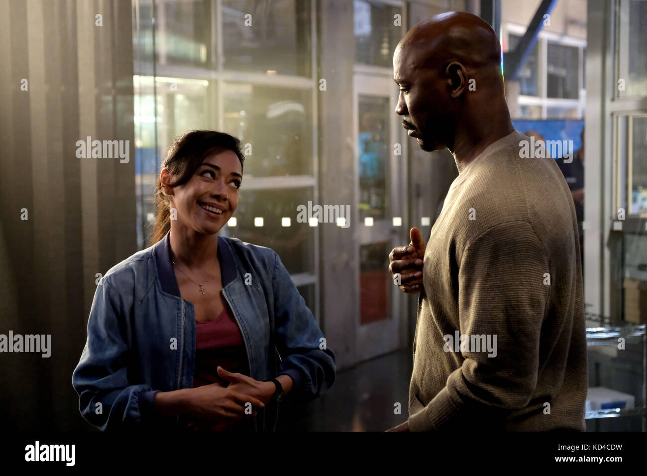 LUCIFER, l-r: Aimee Garcia, DB Woodside in 'They're Back, Aren't They ...