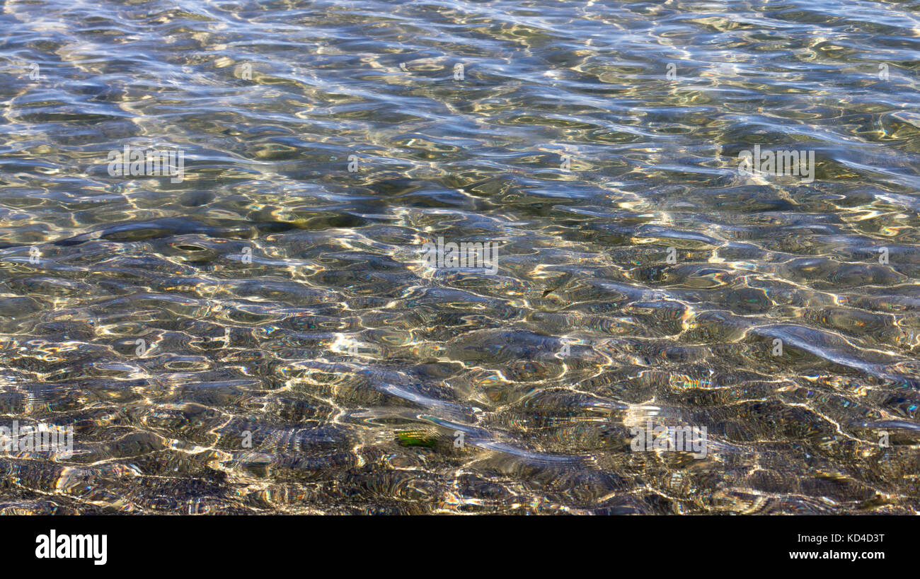 Clear rippled calm water hi-res stock photography and images - Alamy