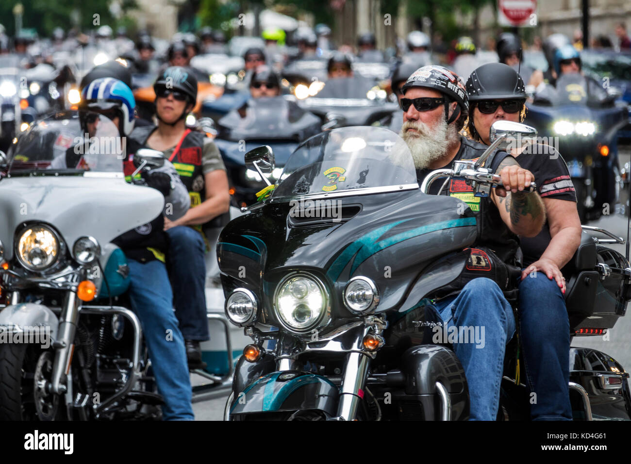 Rolling thunder motorcycle hi-res stock photography and images - Alamy