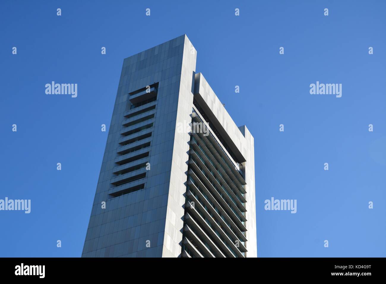 Skyscraper archiecture in downtown Boston's Financial District Stock ...