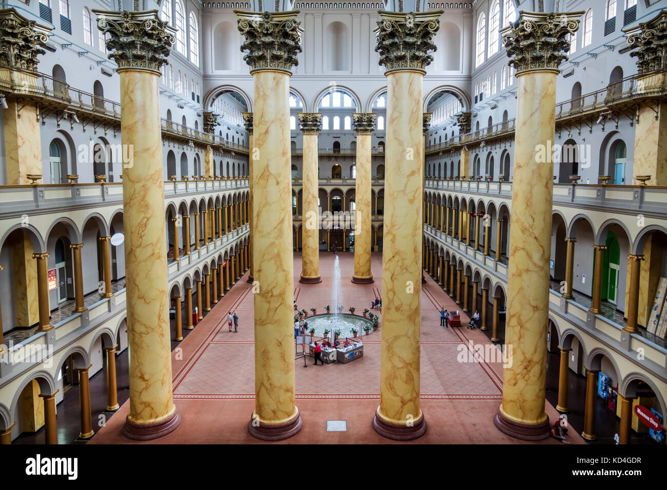 Washington DC,District of Columbia,National building Museum ...