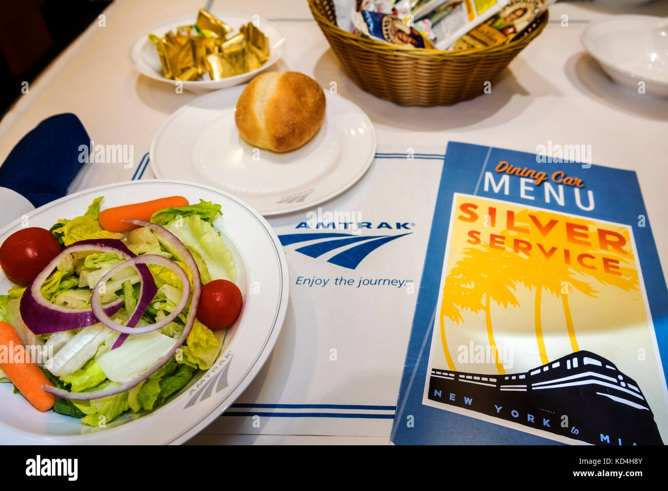Amtrak Dining Car Menu