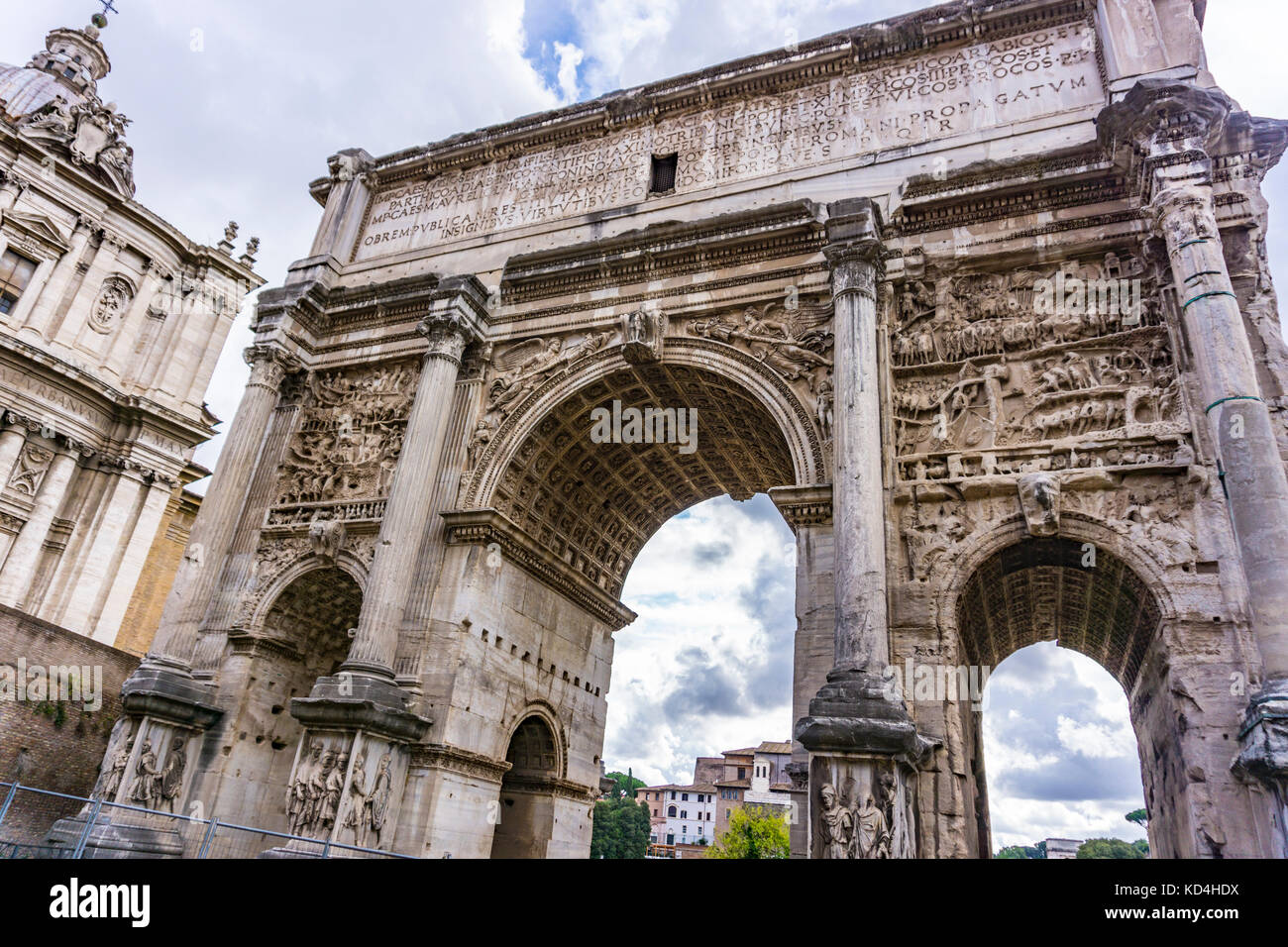 The Arch of Titus in Rome Italy 2017 September Stock Photo - Alamy
