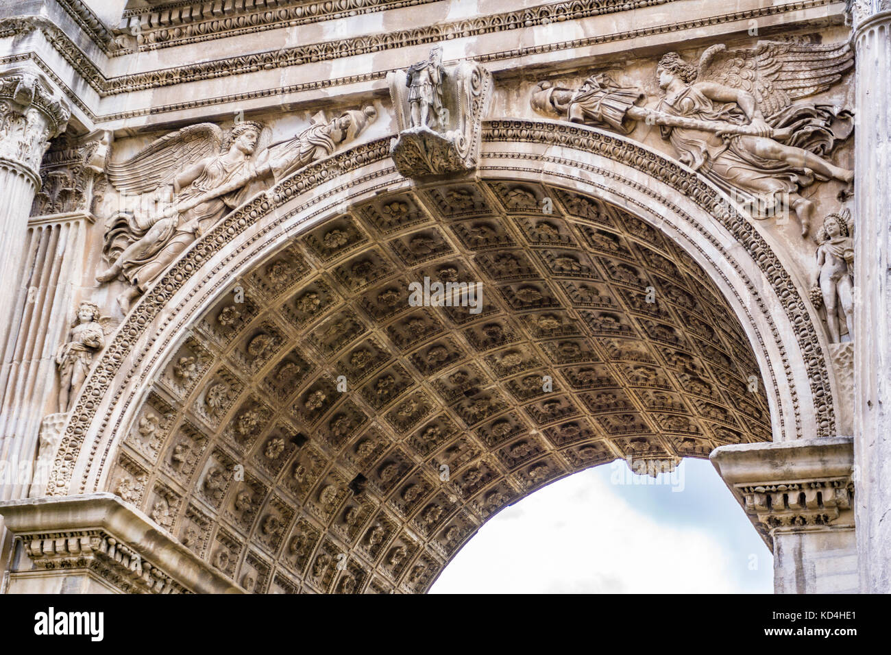 The Arch of Titus in Rome Italy 2017 September Stock Photo - Alamy
