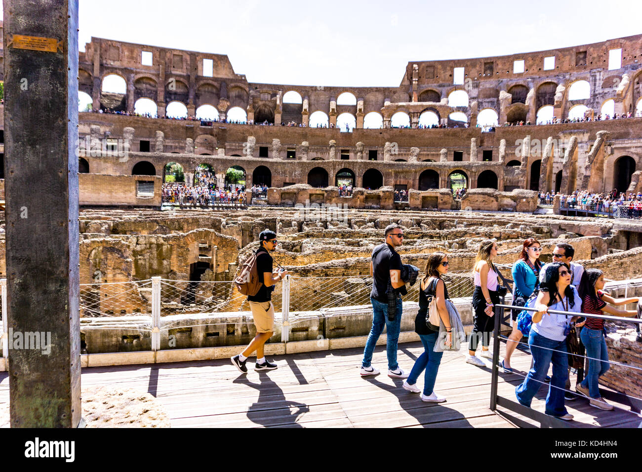 The Coliseum Rome Italy 2017 September Stock Photo - Alamy