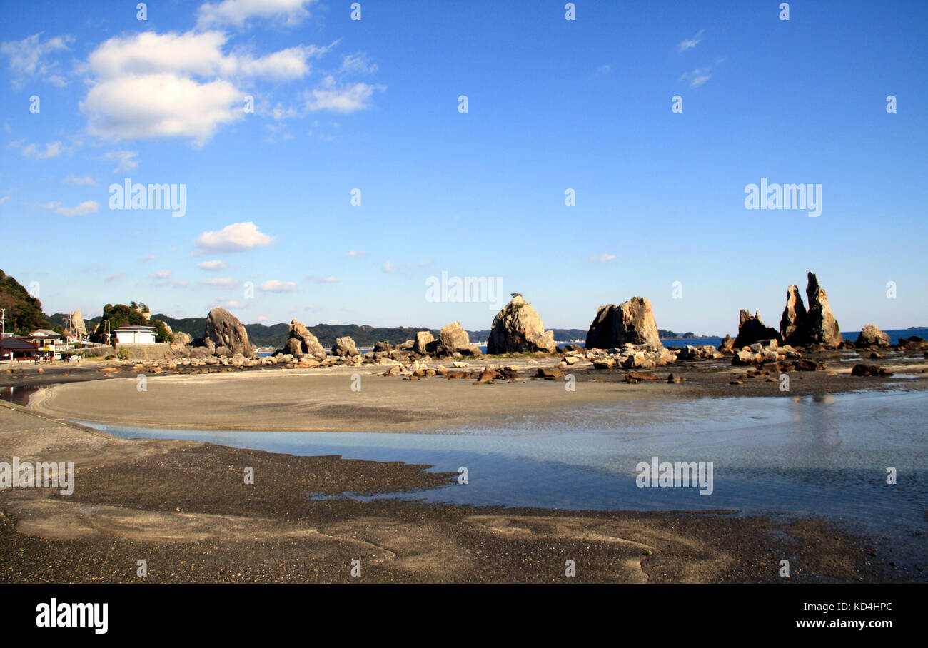Hashigui iwa rocks hi-res stock photography and images - Alamy