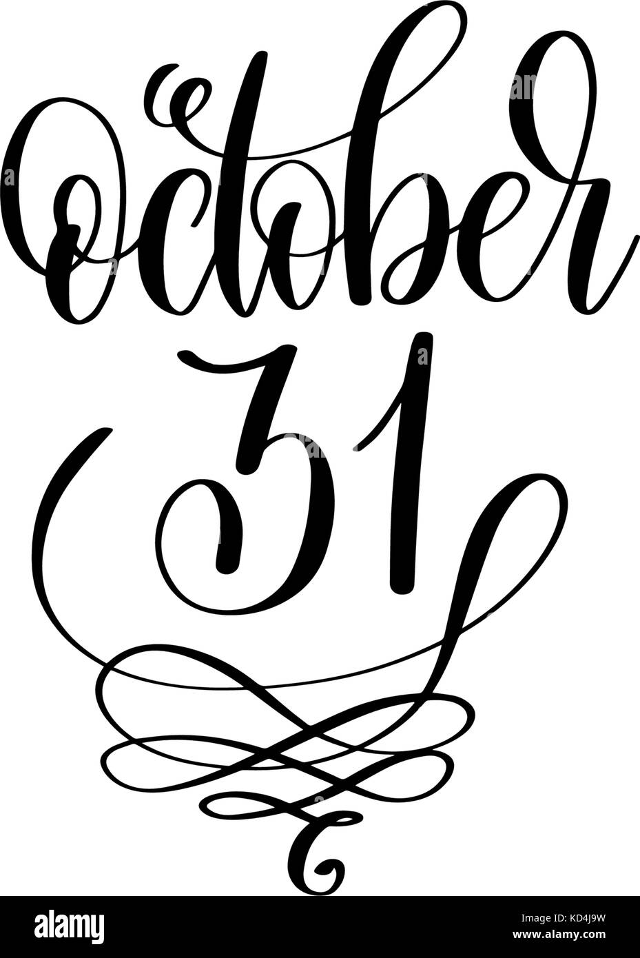 October 31 holiday Black and White Stock Photos & Images - Alamy