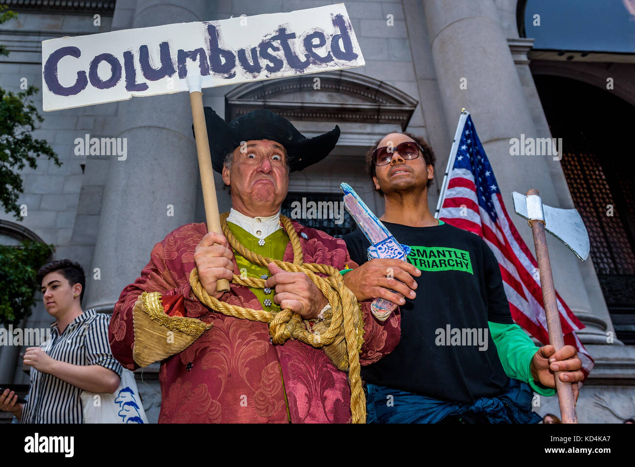 New York, United States. 09th Oct, 2017. Activists from New York's ...
