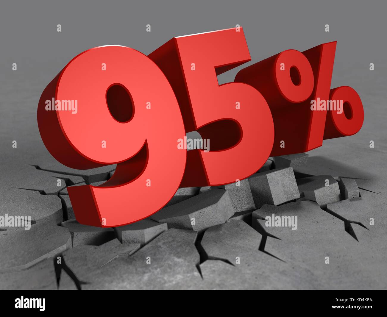 95 percent discount concept hi-res stock photography and images - Alamy