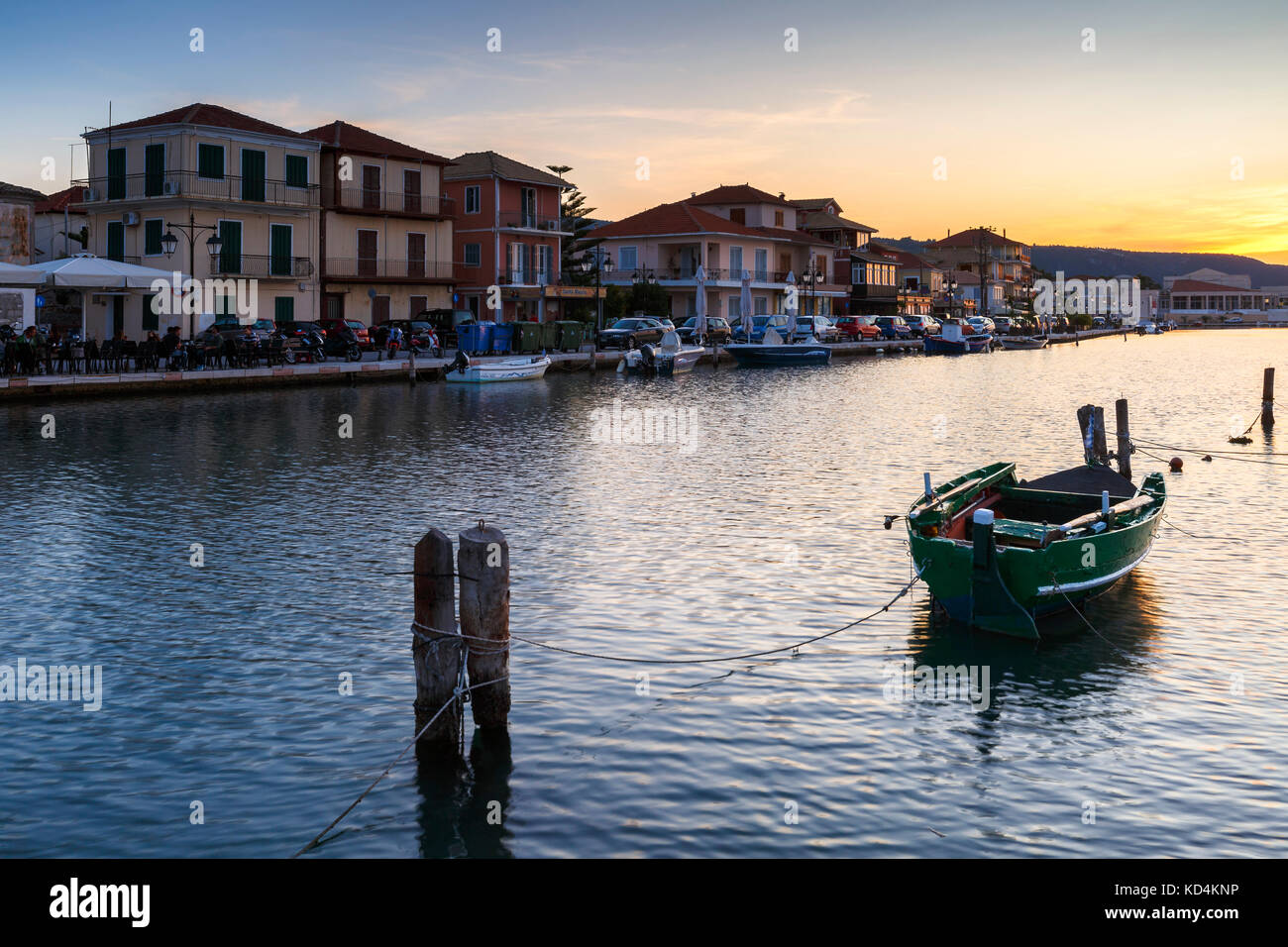 Lefkada old view hi-res stock photography and images - Alamy