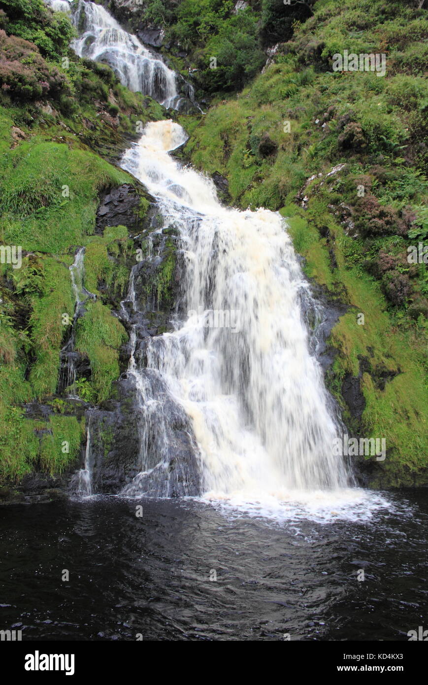 Waterfall in donegal ireland hi-res stock photography and images - Alamy