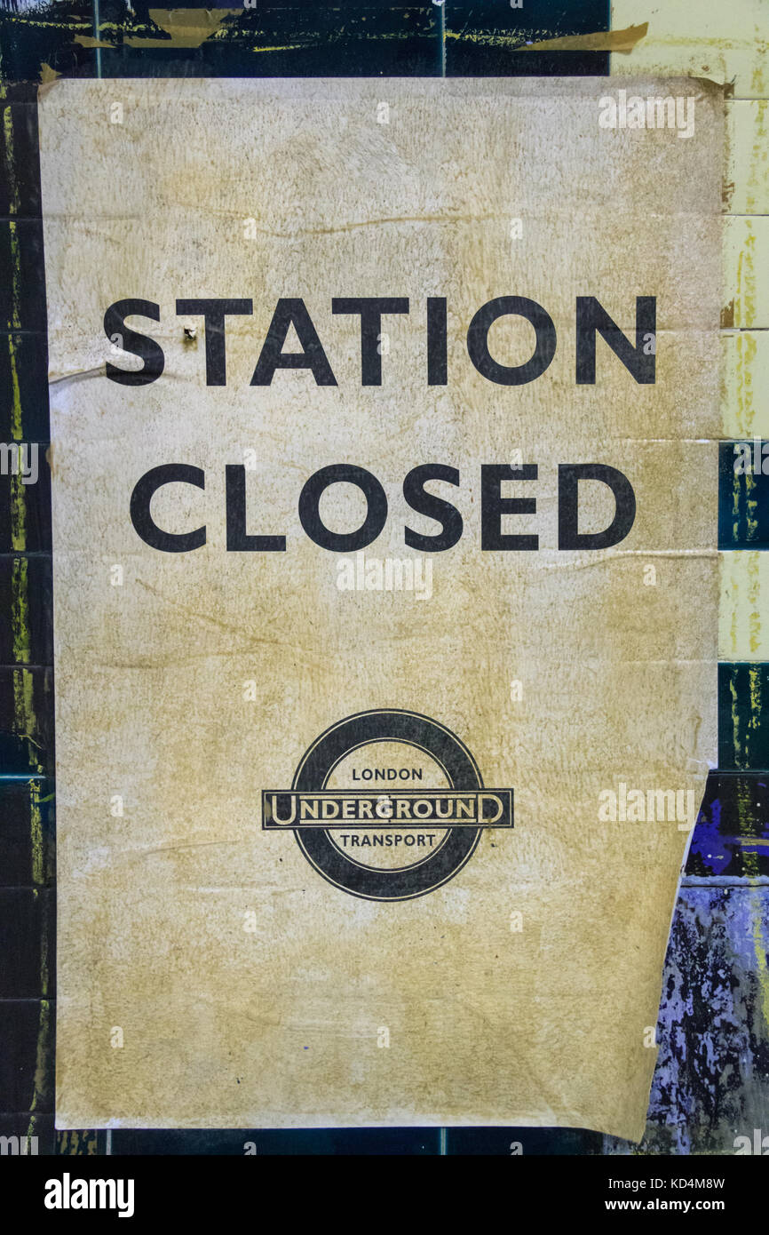 Aldwych tube station hi-res stock photography and images - Alamy