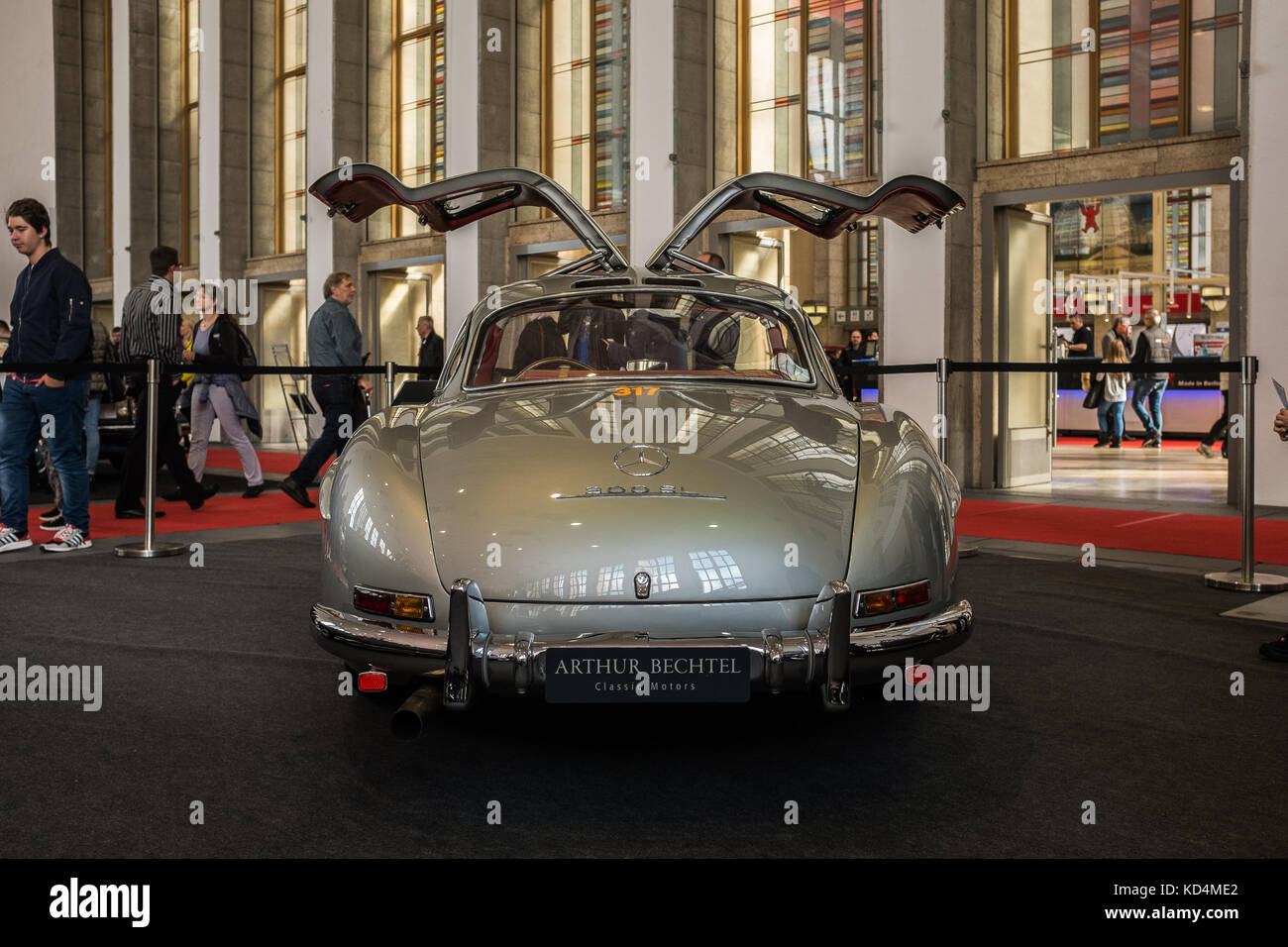 BERLIN, 8TH OCTOBER: Mercedes Benz 300 SL Gullwing (W198) 1955 ...