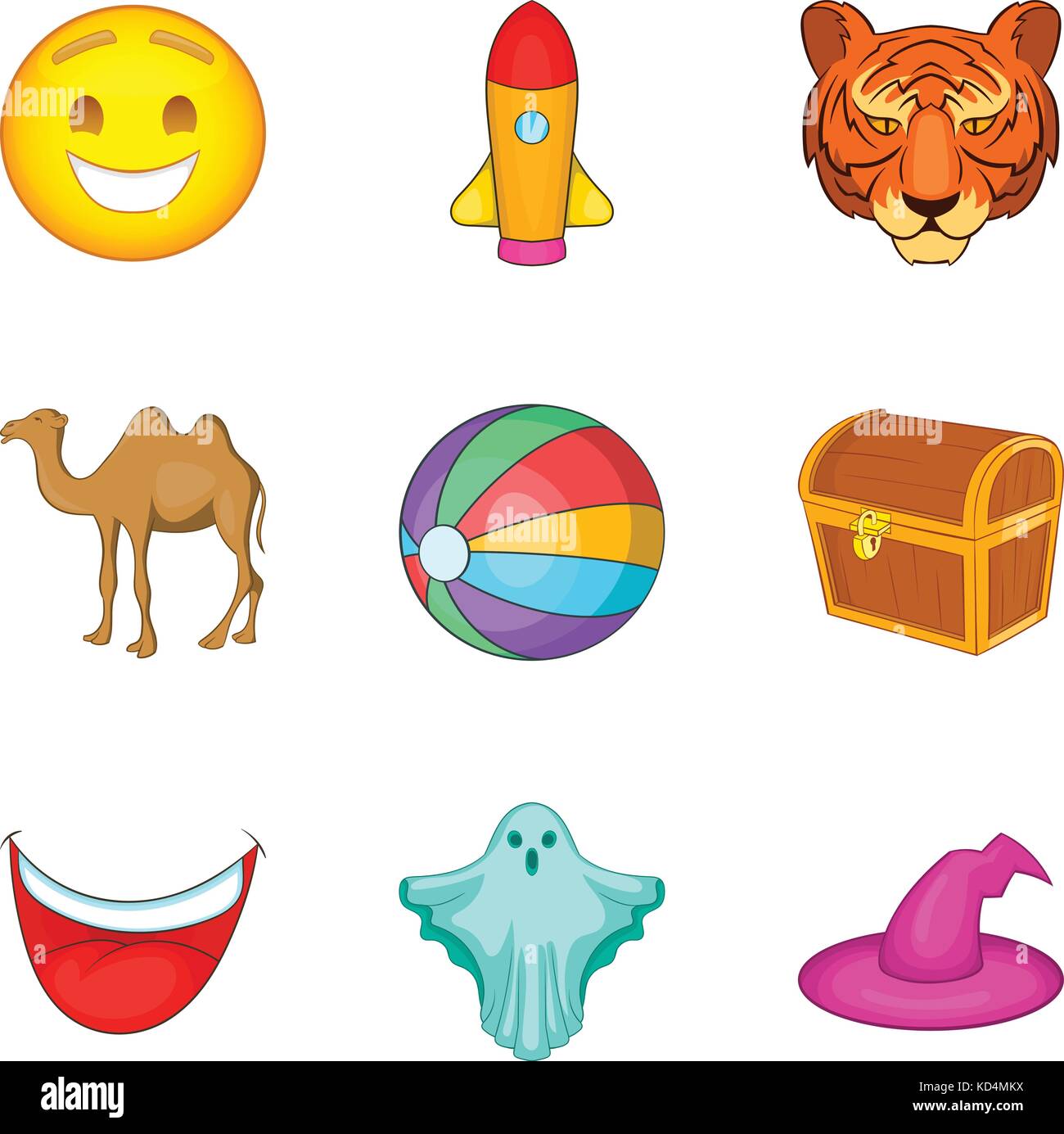 Training animal icons set, cartoon style Stock Vector Image & Art - Alamy
