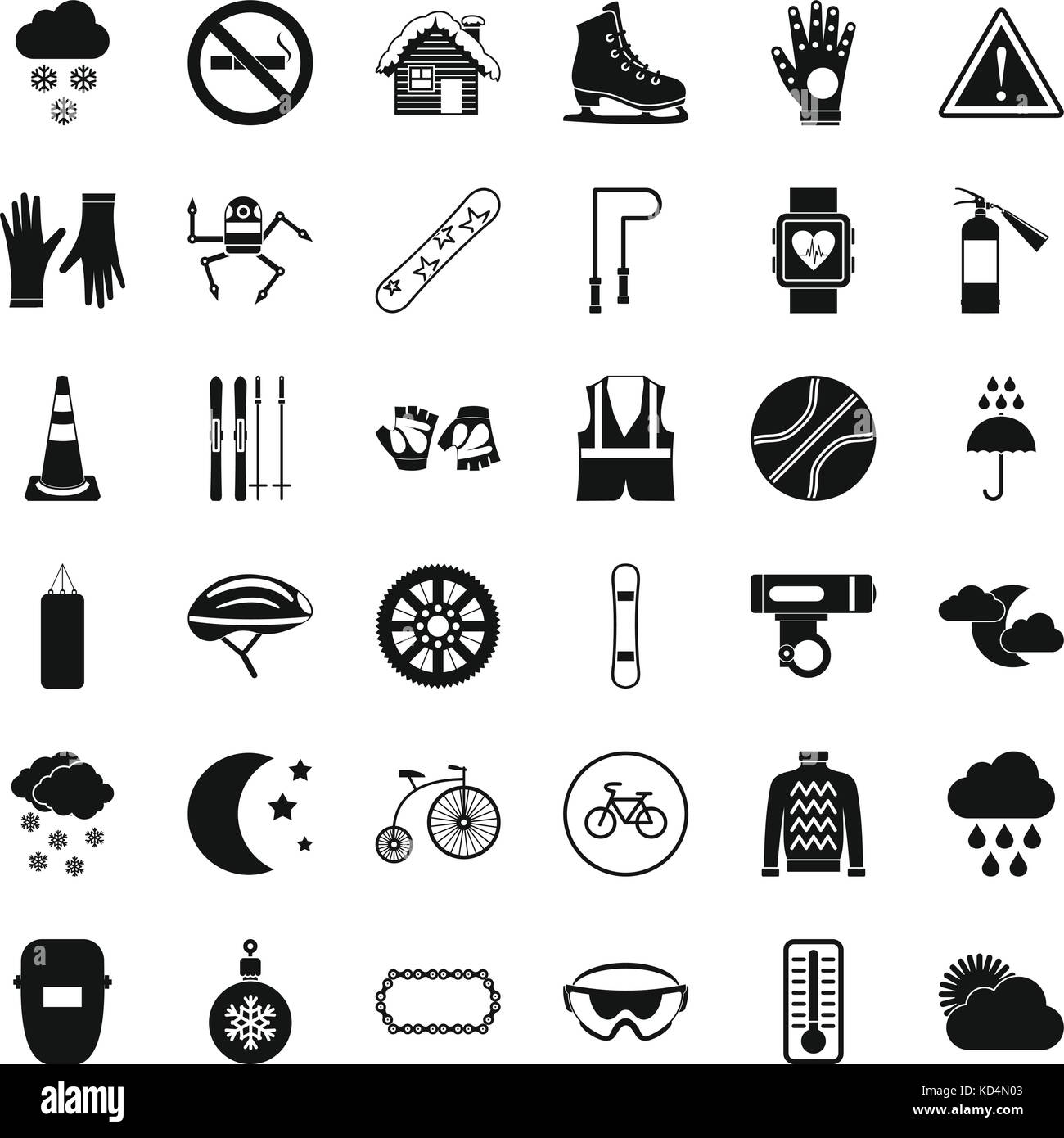 Welding mask icons set, simple style Stock Vector Image & Art - Alamy
