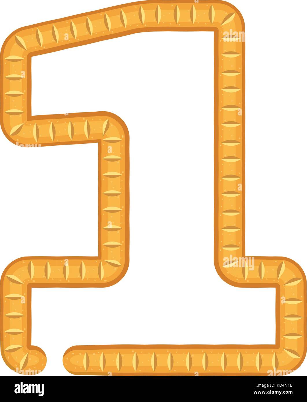 Number one bread icon, cartoon style Stock Vector Image & Art - Alamy