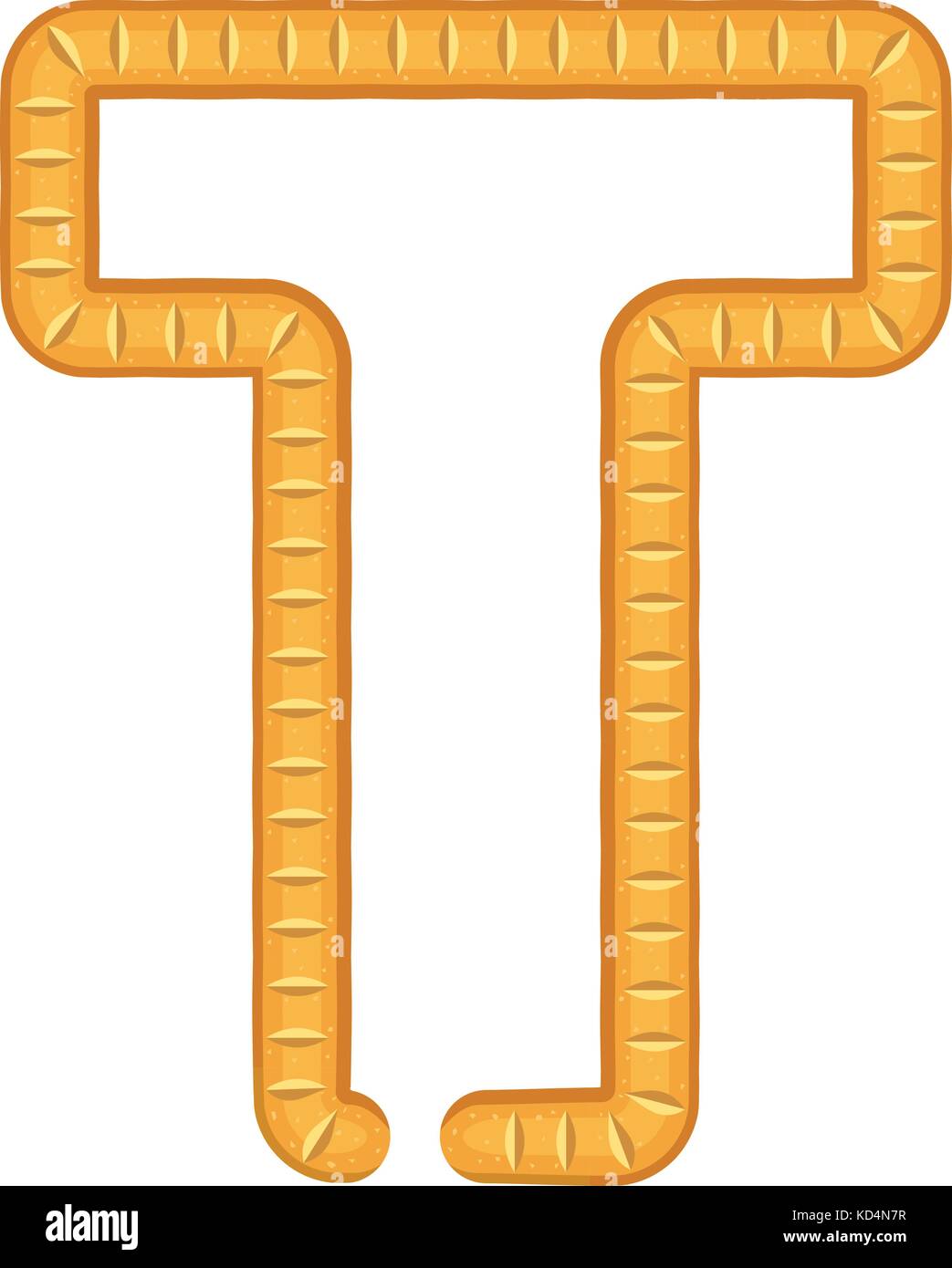 Letter t bread icon, cartoon style Stock Vector Image & Art - Alamy