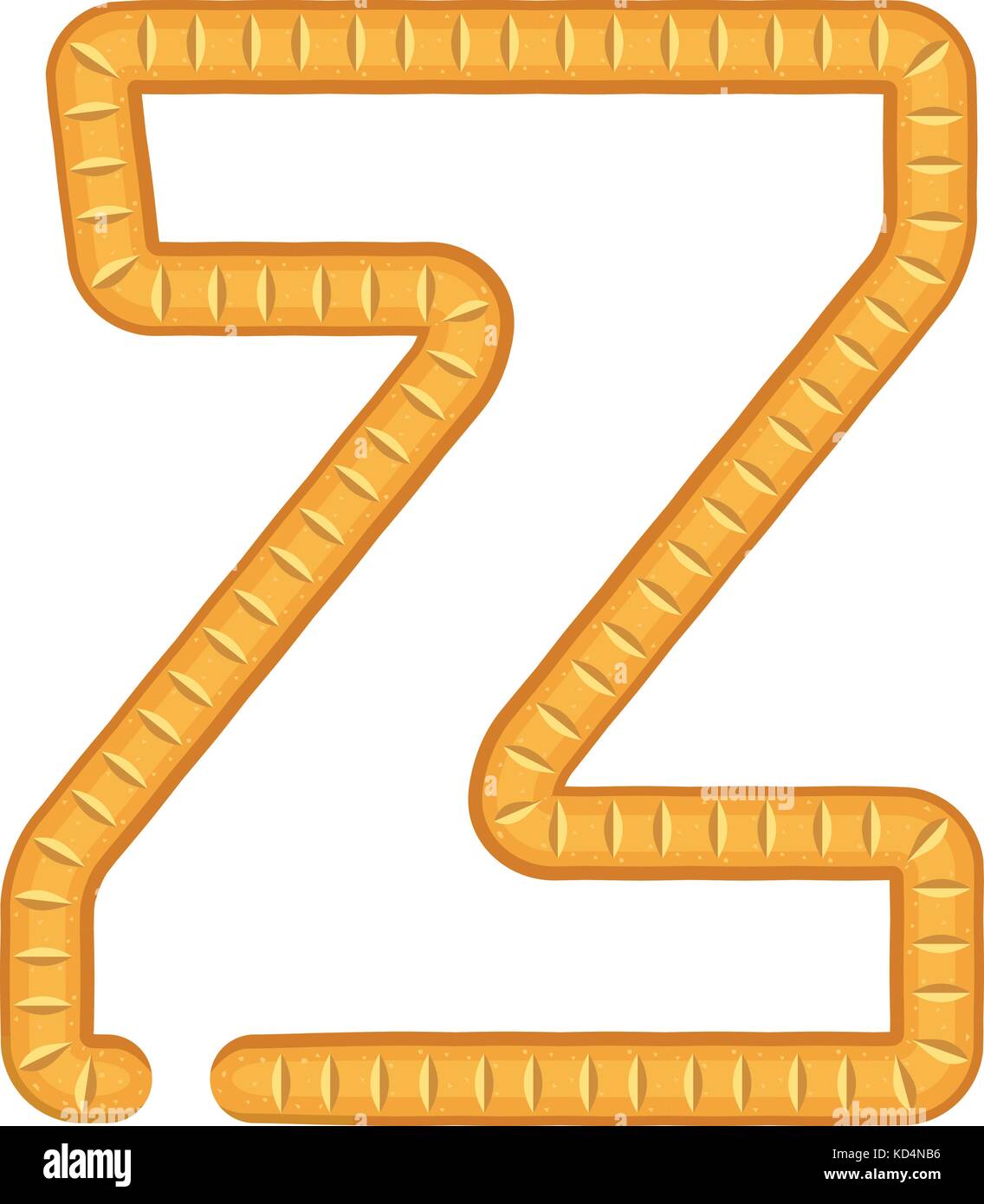 Letter z bread icon, cartoon style Stock Vector Image & Art - Alamy