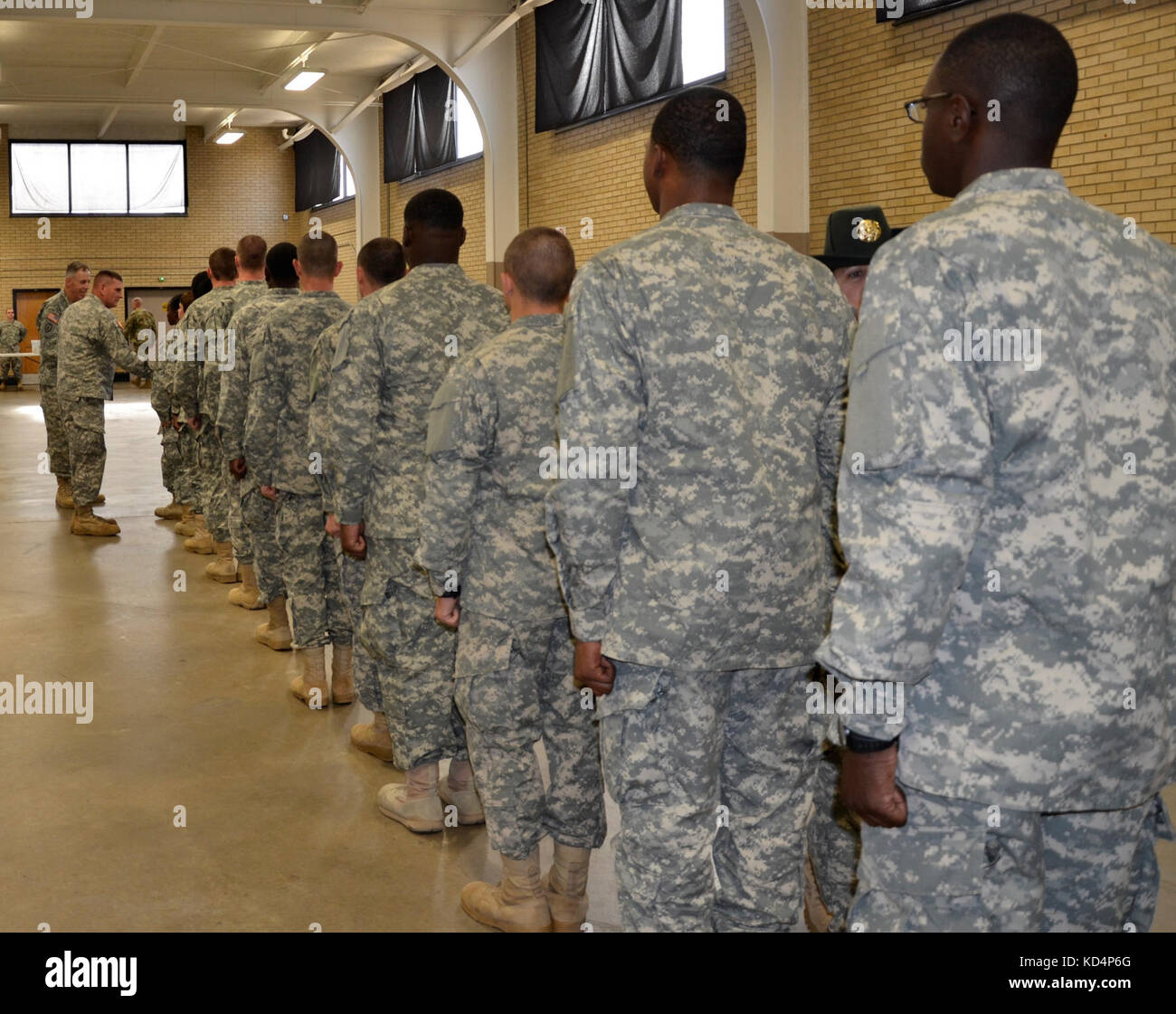 A representative from the 59th Troop Command officially welcomed 12 ...