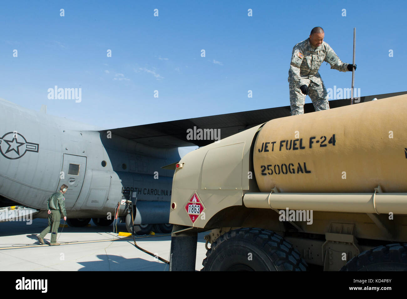 U.S. Army Soldiers from the 351 Aviation Support Battalion, South ...