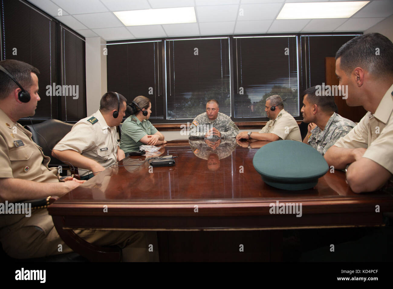 U.S. Army Brig. Gen. Roy McCarty, Deputy Adjutant General for the South ...
