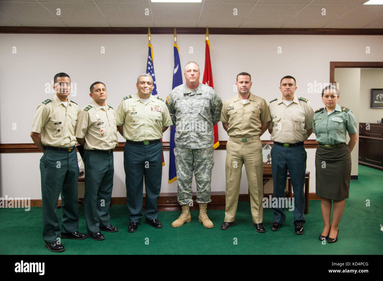 U.S. Army Brig. Gen. Roy McCarty, Deputy Adjutant General for the South ...
