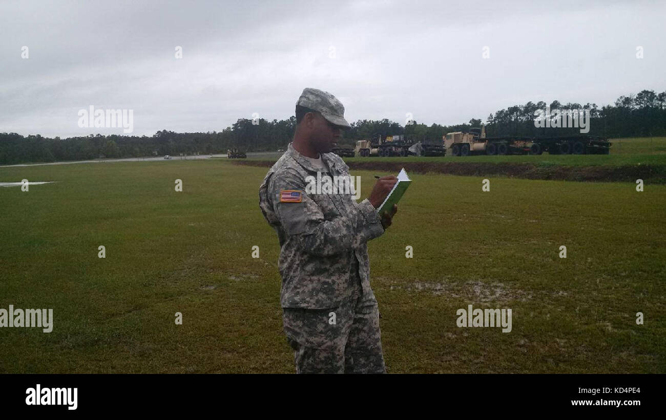 South Carolina Army National Guard Soldiers with Company A of the 218th ...
