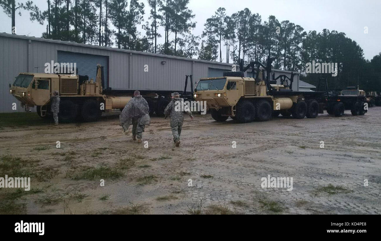 South Carolina Army National Guard Soldiers with Company A of the 218th ...