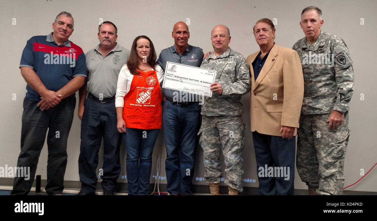 The Stephen Siller Tunnel 2 Tower Foundation presents a donation to the ...