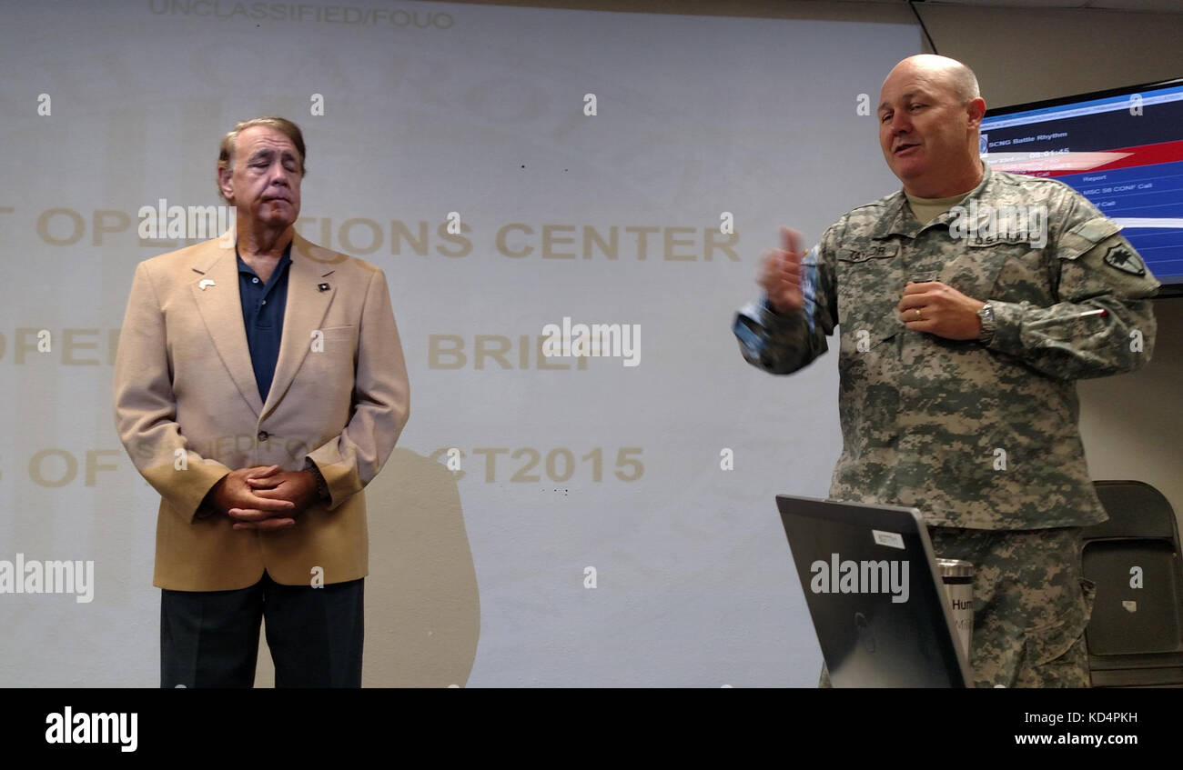 U.S. Army Col. Ronnie Taylor, director of human resources, S.C ...