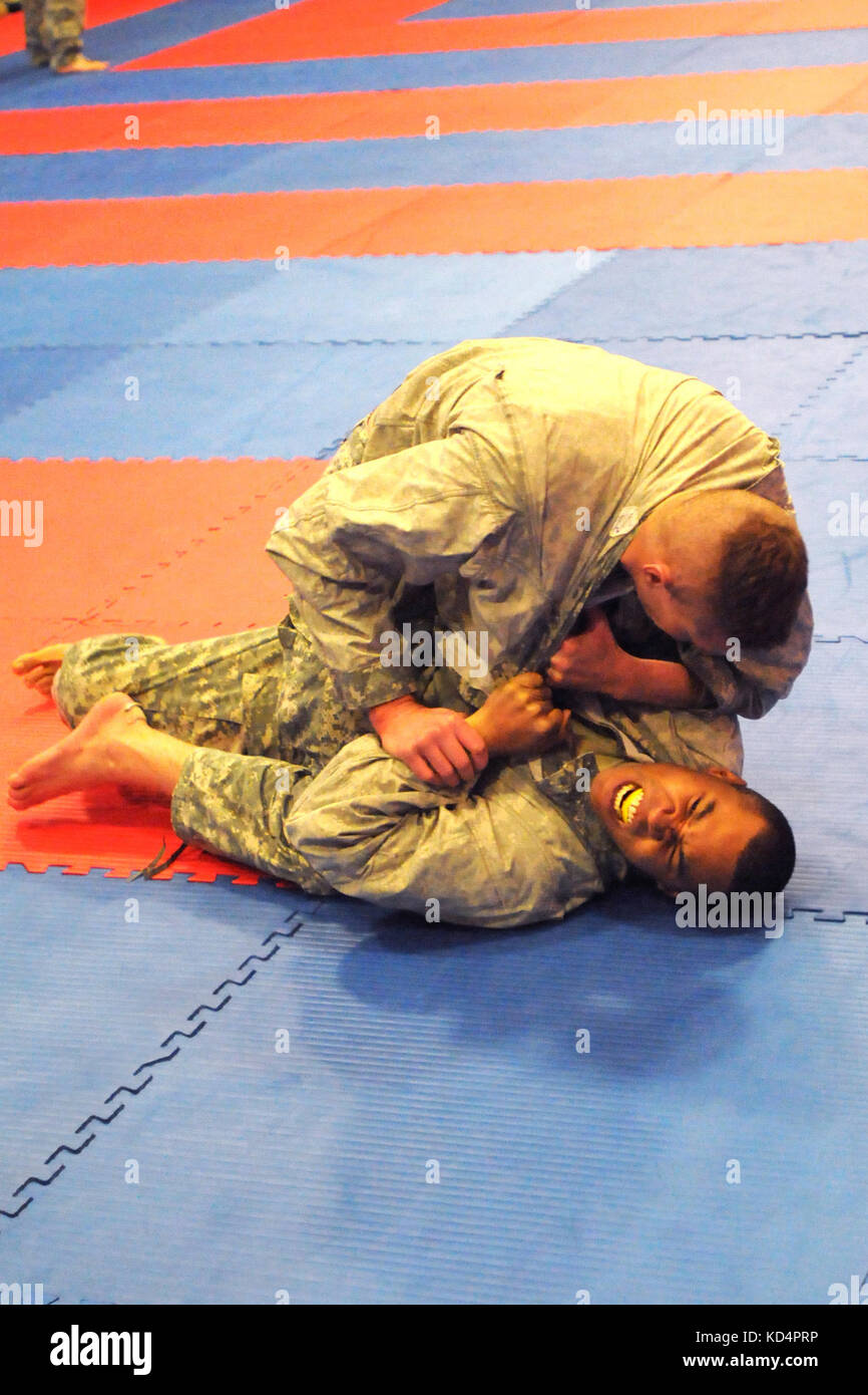 Sgt. Jamal Washington, 263rd AAMDC (bottom) and Sgt. Joseph Heyd, 59th ...