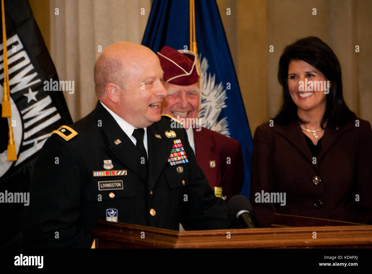 U.S. Army Maj. Gen Robert E. Livingston, Jr., the Adjutant General for ...