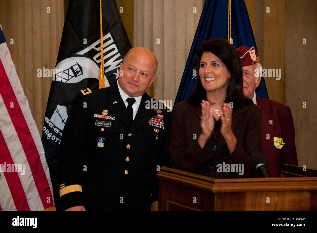 U.S. Army Maj. Gen Robert E. Livingston, Jr., the Adjutant General for ...