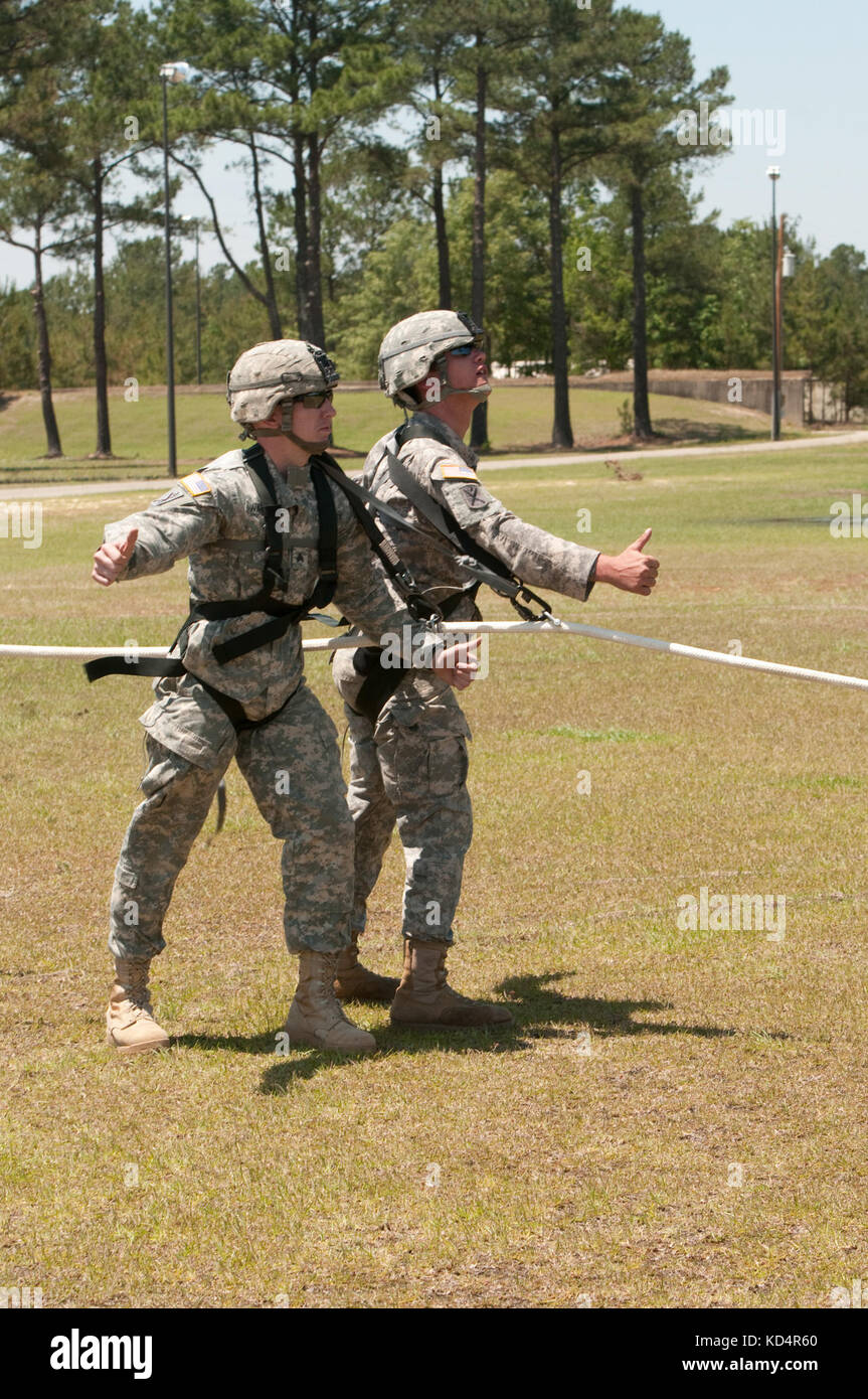 Two U.S. Soldiers with 4th Battalion, 118th Infantry Regiment, South ...