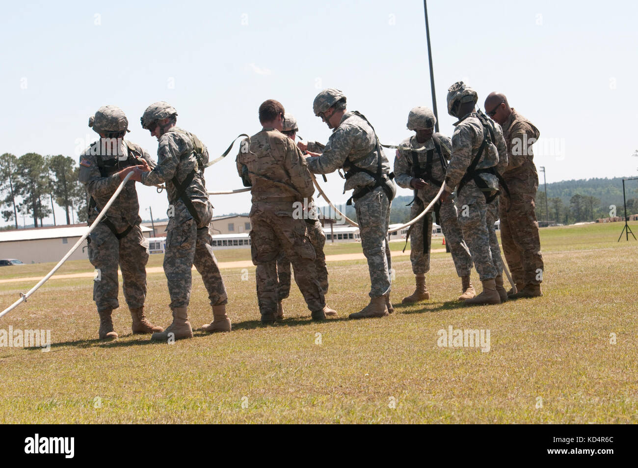 Two U.S. Army Soldiers assigned to 7th Special Forces Group (Airborne ...