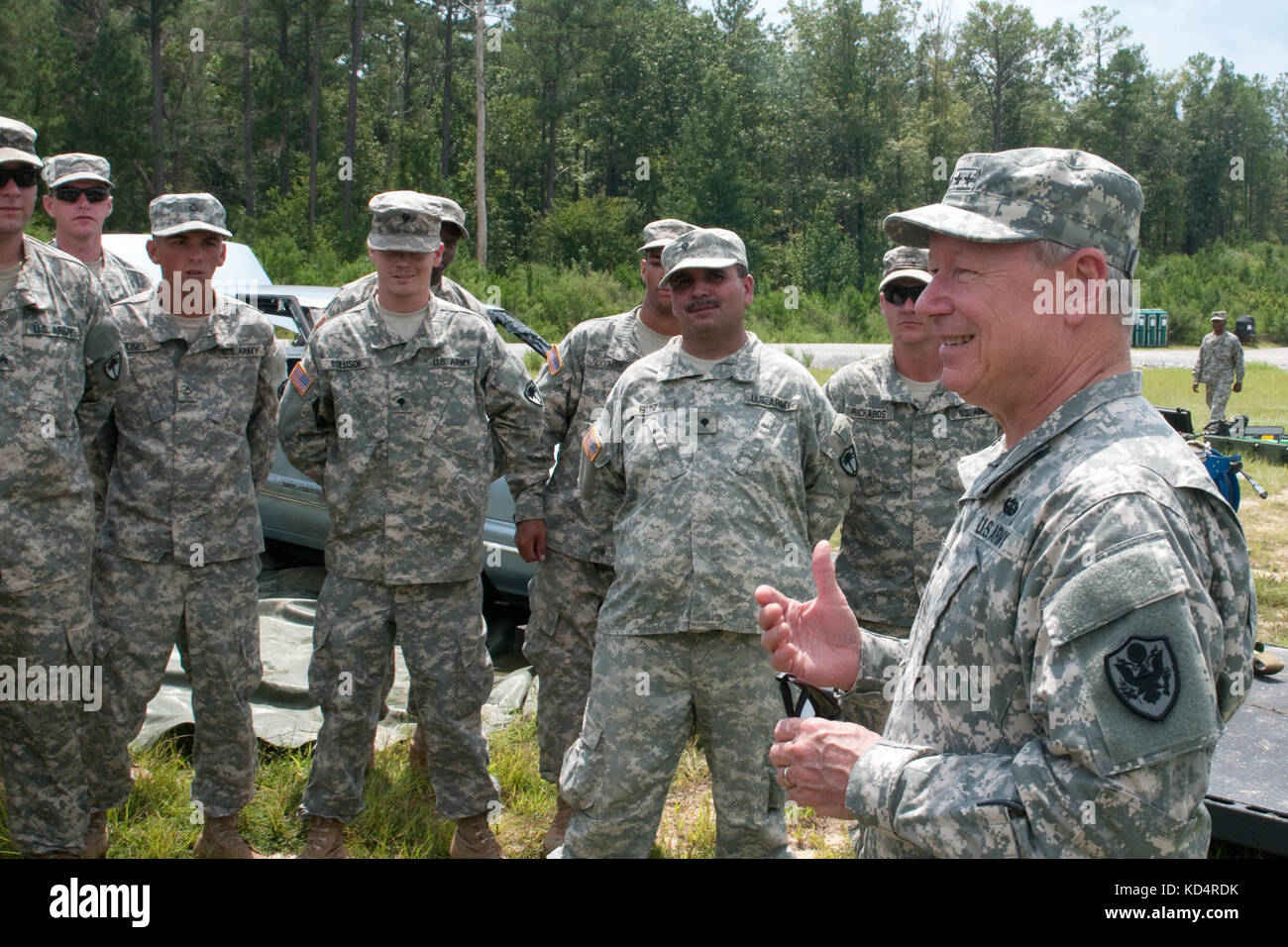 U.S. Army Gen. Frank J. Grass, Chief, National Guard Bureau and member ...