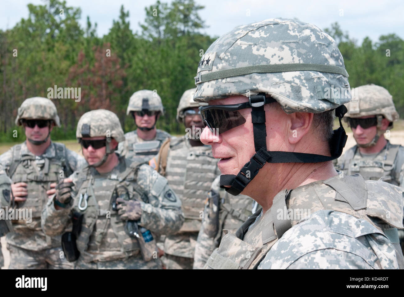 U.S. Army Gen. Frank J. Grass, Chief, National Guard Bureau and member ...
