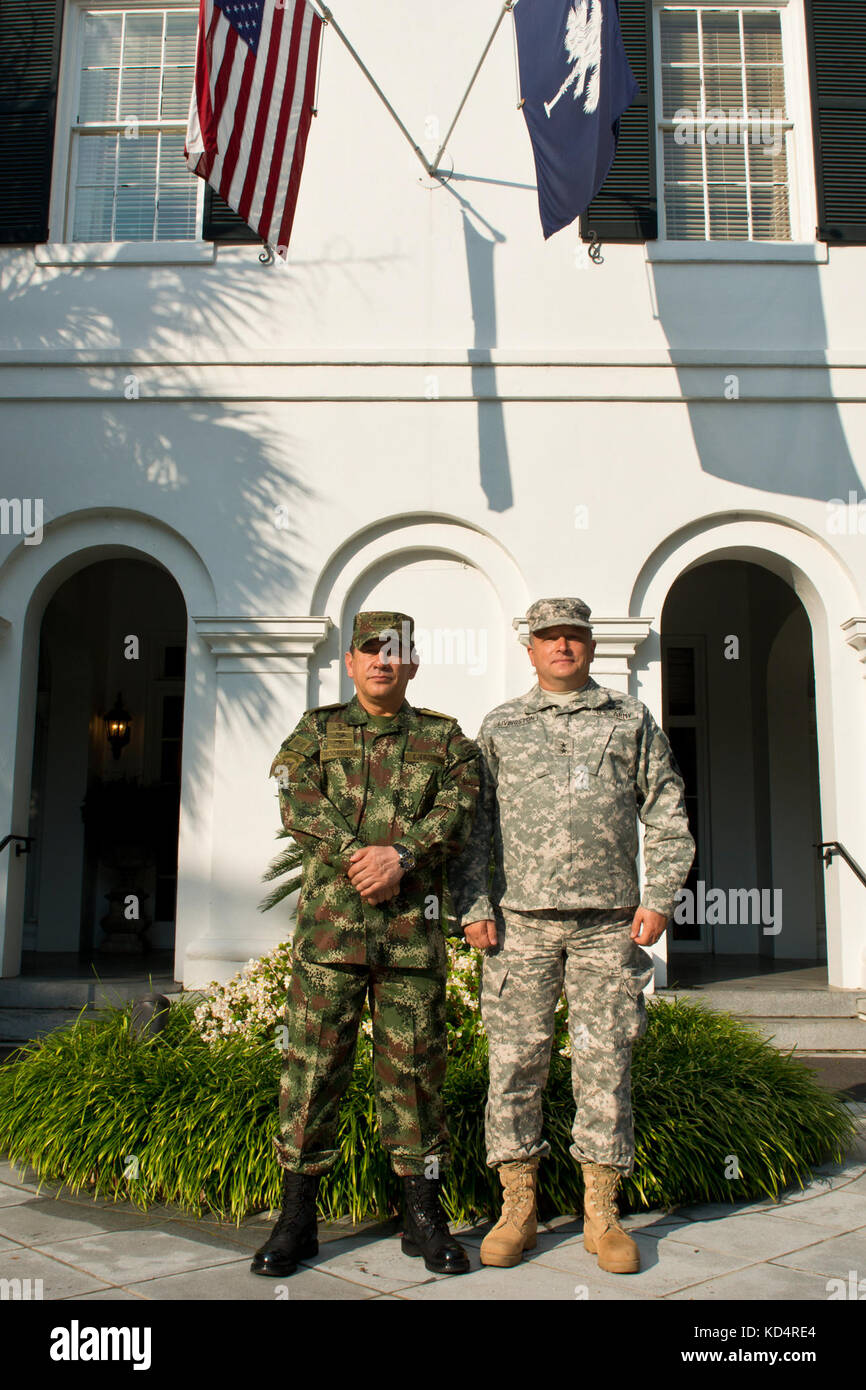 Colombian Army Gen. Juan Pablo Rodriguez Barragán, Commander of the ...