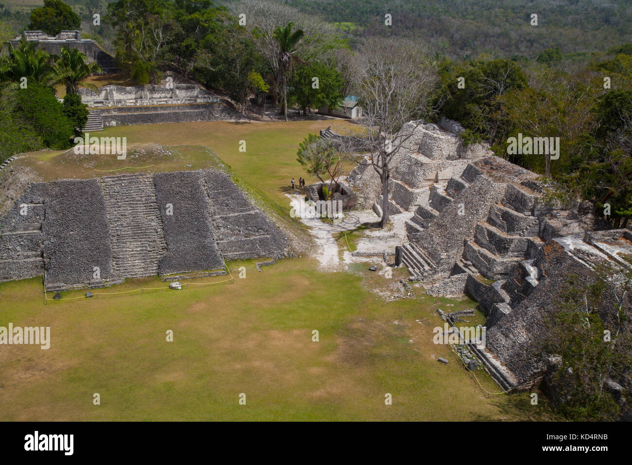 Xunantunich Mayan ruins in Belize Stock Photo - Alamy