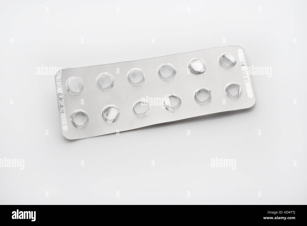 A tablet Blister Pack Stock Photo - Alamy