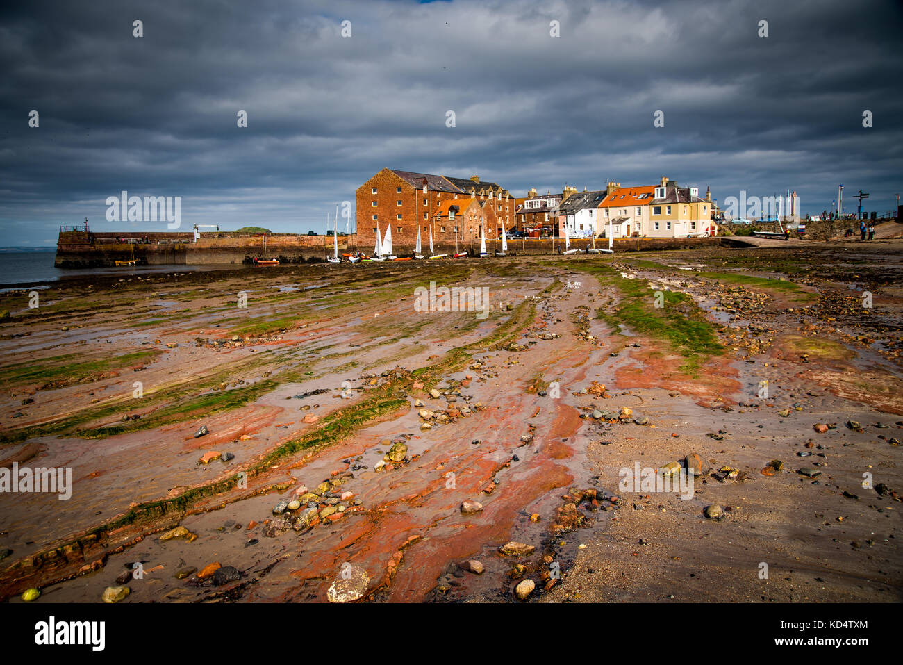 North Berwick, Scotland - view of the beach Stock Photo - Alamy