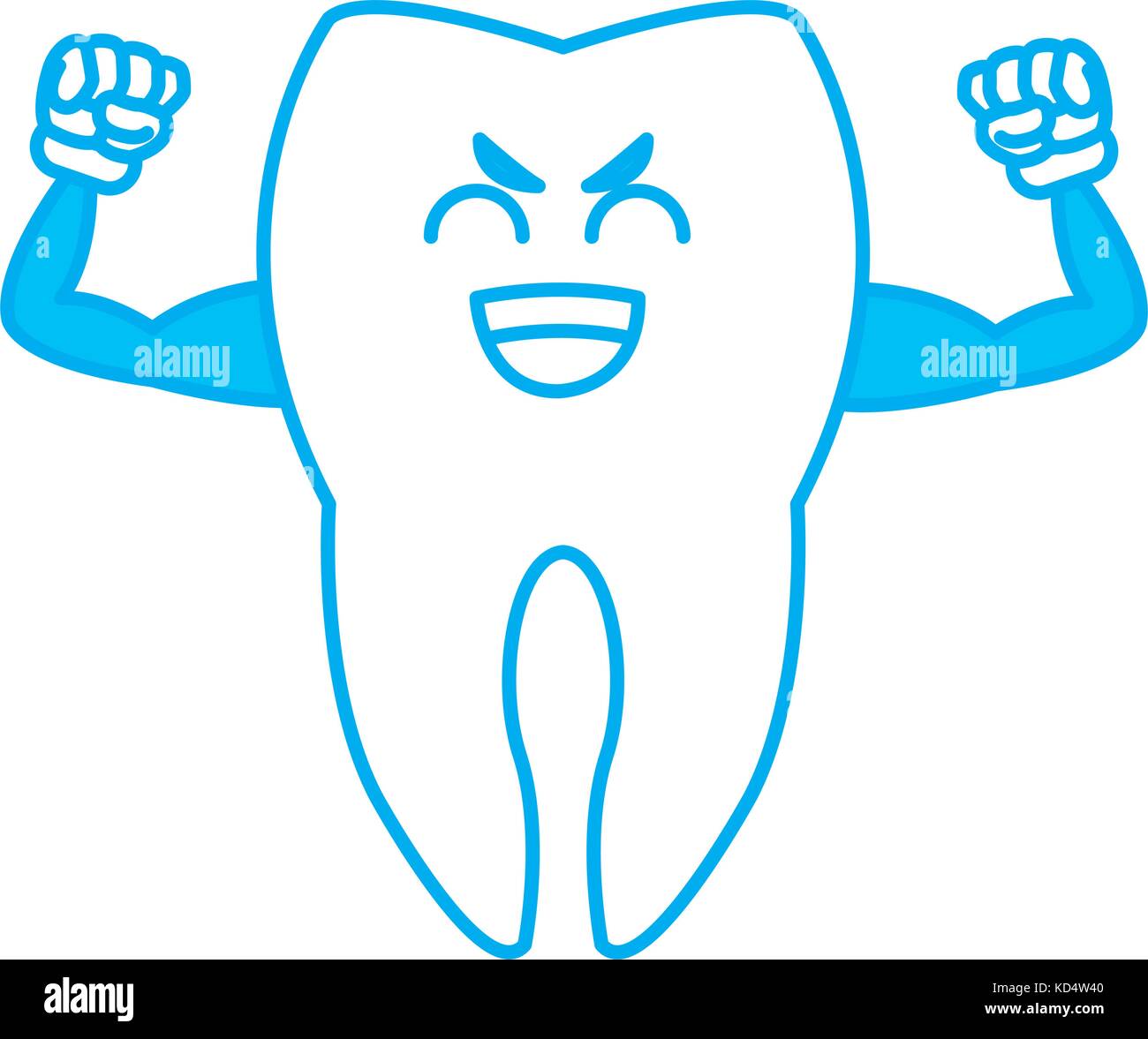 Cute tooth cartoon Stock Vector Image & Art - Alamy