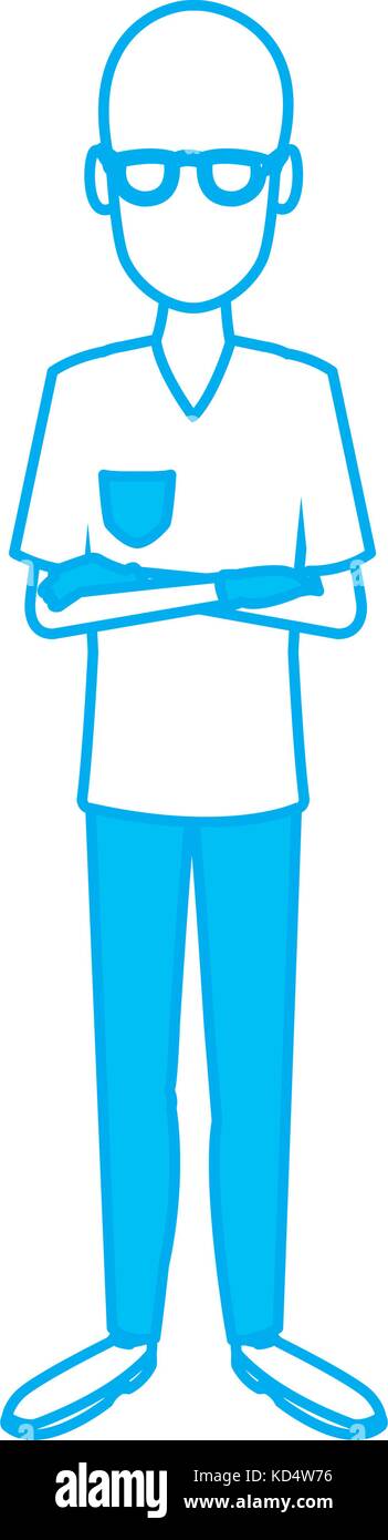 Man faceless cartoon Stock Vector Image & Art - Alamy