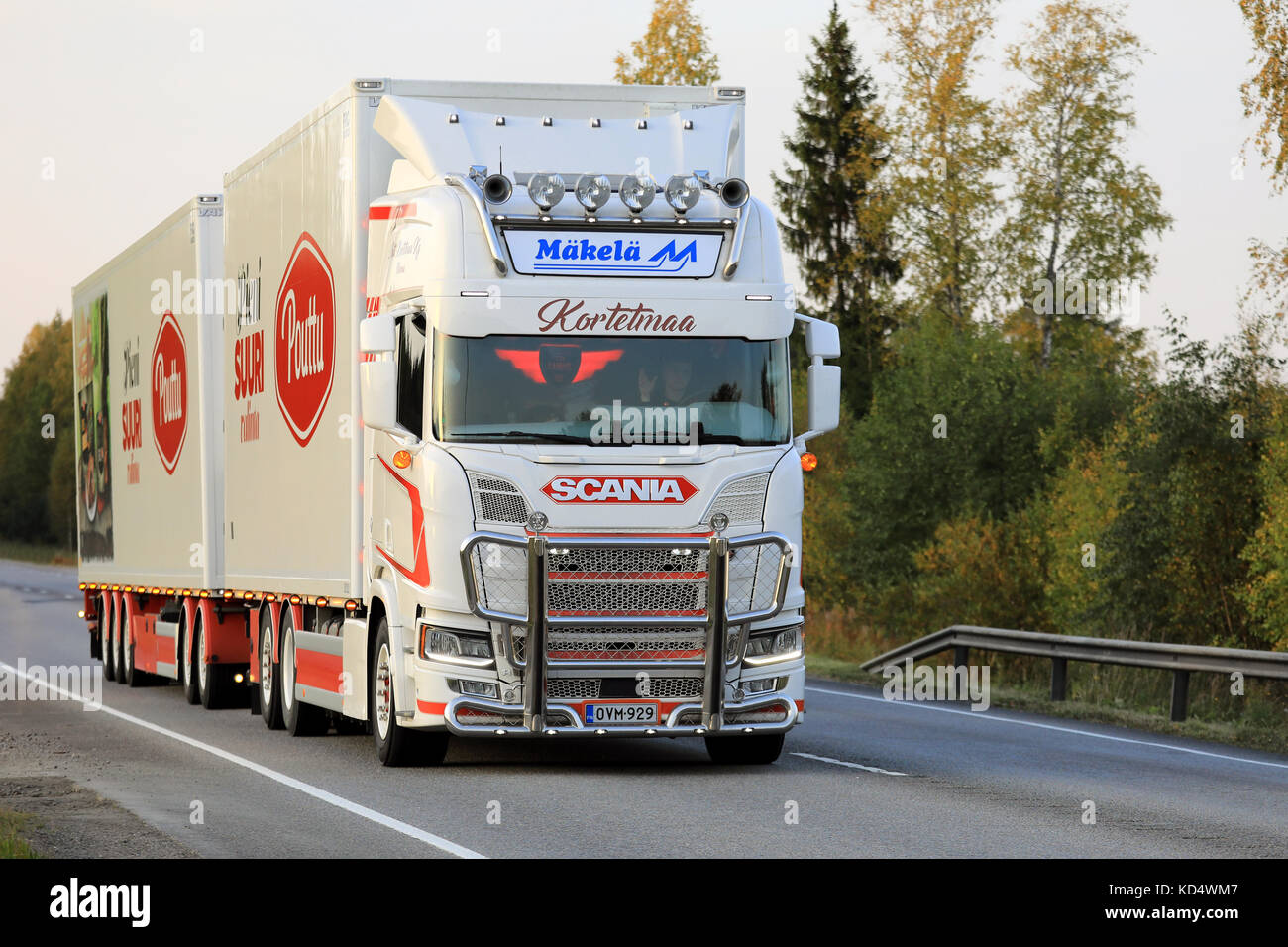 JYVASKYLA, FINLAND - SEPTEMBER 23, 2017: Customized Next Generation ...