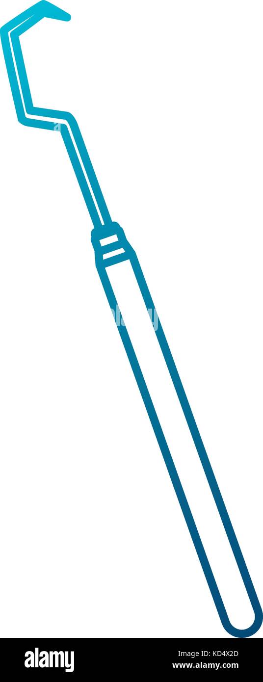 Dental probe tool Stock Vector Image & Art - Alamy