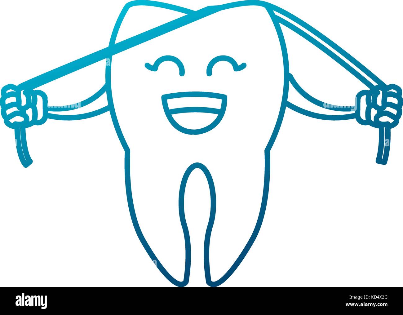 Cute tooth cartoon Stock Vector Image & Art - Alamy